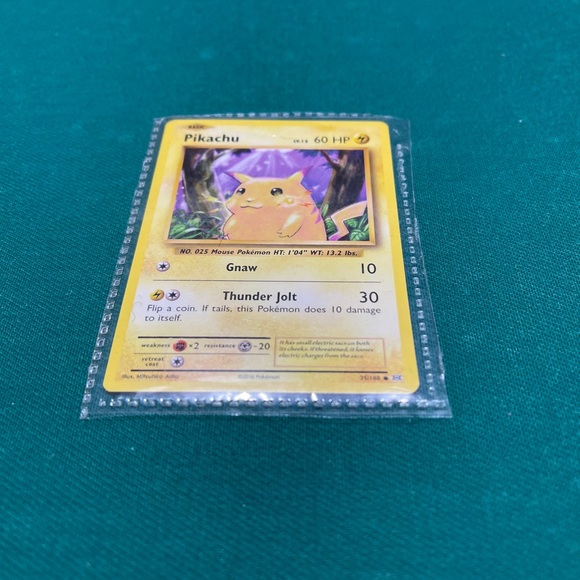 Toys | Very Rare 1995 Pikachu Card | Poshmark